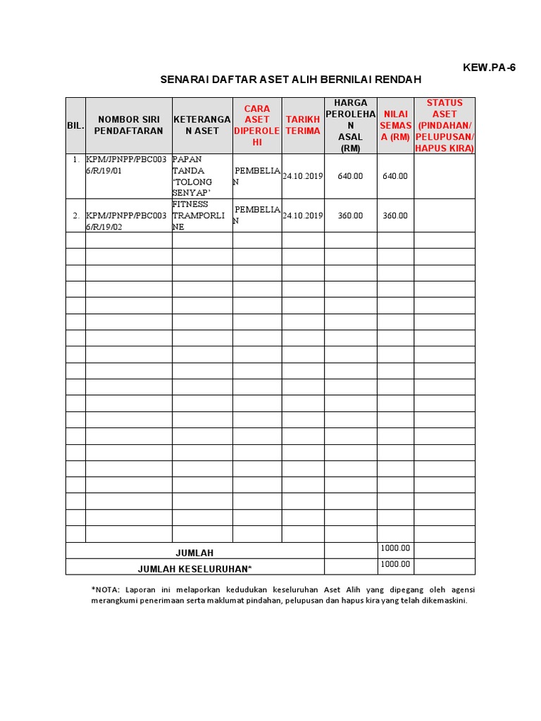 Kew Pa 6 | PDF