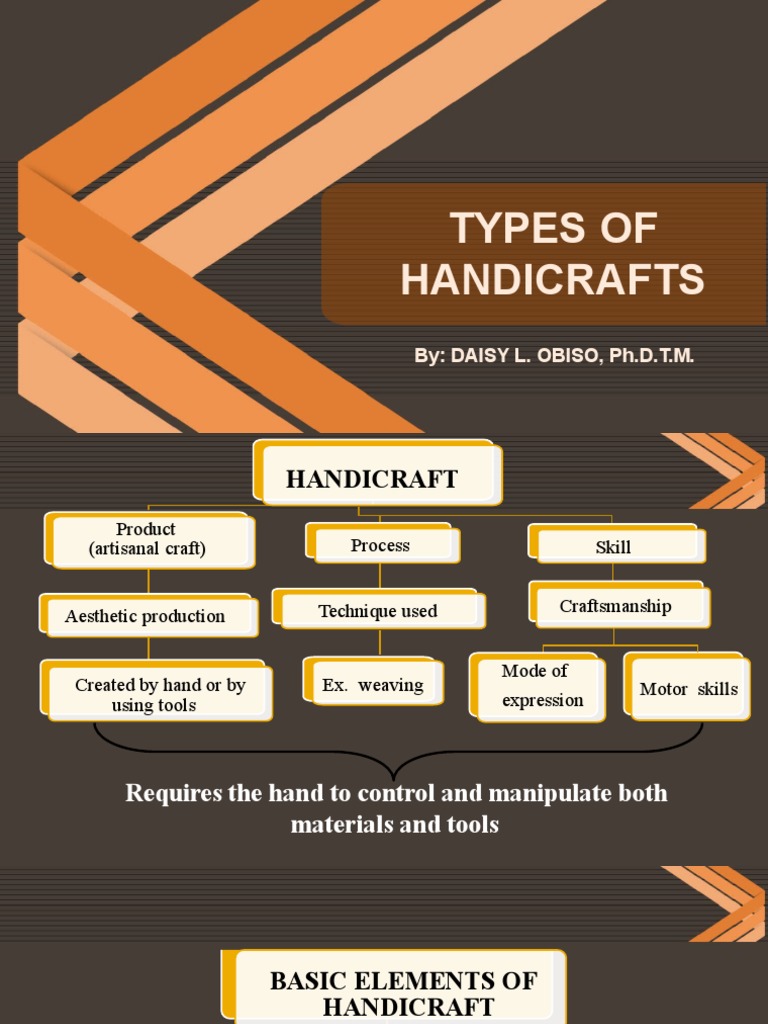 Types of Handicrafts | PDF | Crafts | Pottery