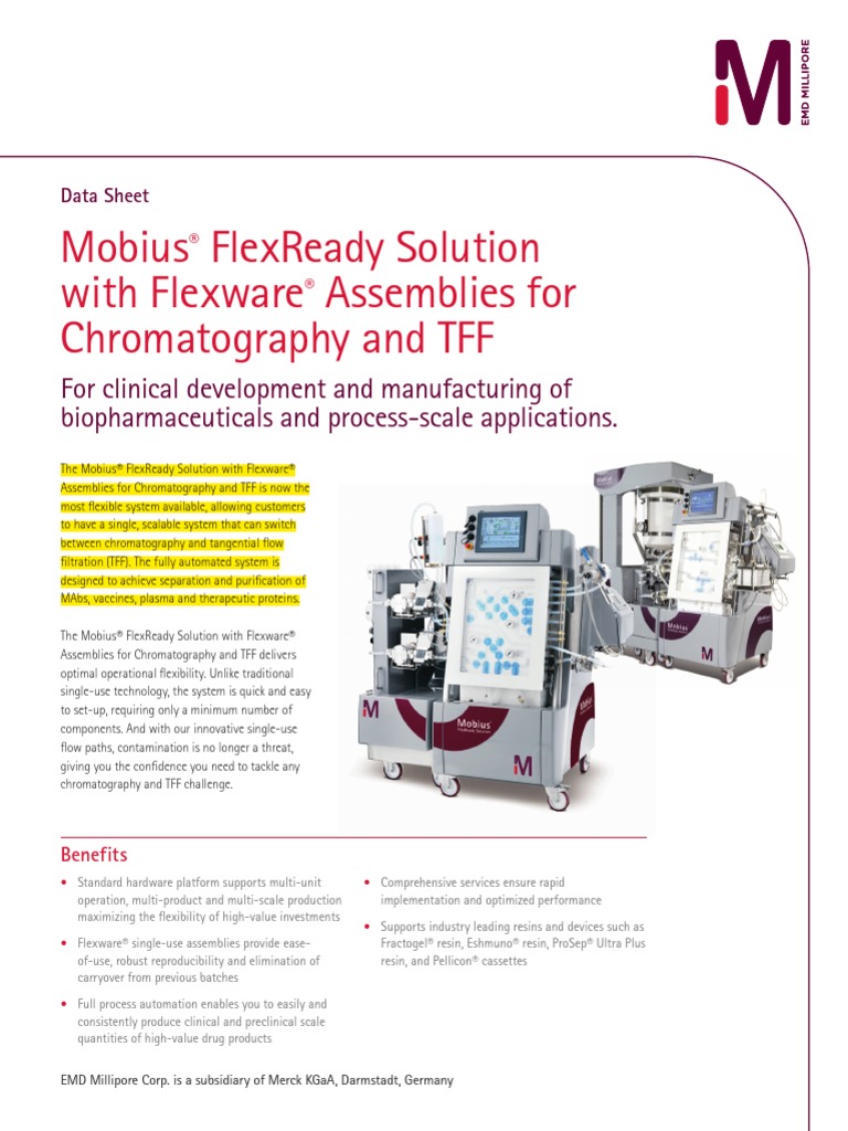 Mobius FlexReady Flexware For Chromatohraphy & TTF | PDF | Protein ...