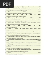 Tagalog Pass the Message Sentences | PDF