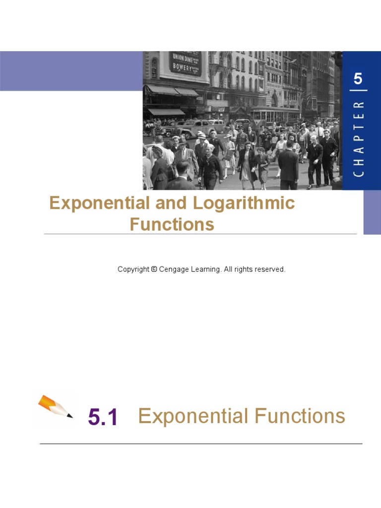 Exponential Function | PDF | Compound Interest | Interest