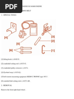 B20DTH Instruction | PDF | Belt (Mechanical) | Engine Technology