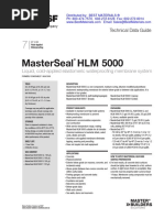 SonoShield HLM 5000 - Bitumen Membrane | PDF | Concrete | Asphalt