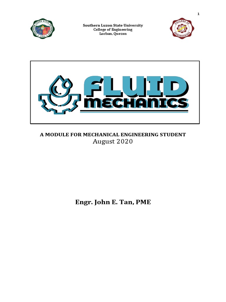 Fluid Mechanics Module | PDF | Fluid Dynamics | Pressure Measurement