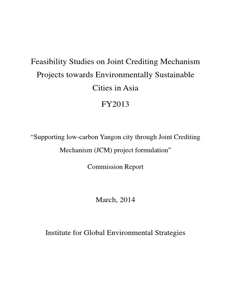 Low-Carbon Waste Management in Yangon | PDF | Waste Management | Landfill
