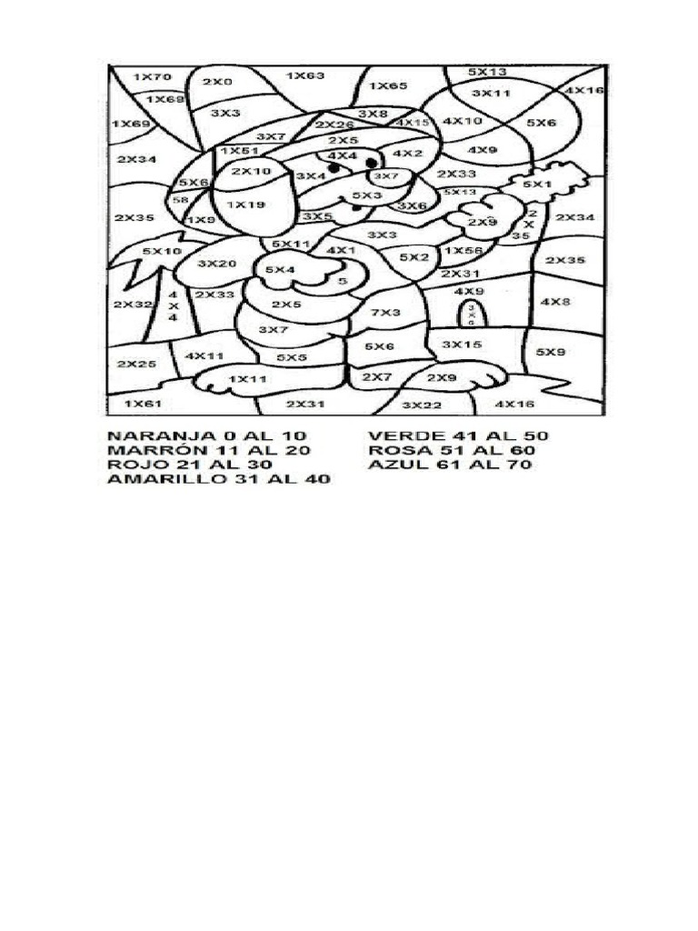 Mandalas Multiplicación | PDF