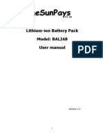 SAMSUNG LIB Battery System For UPS Product Specification 136S 128S ...