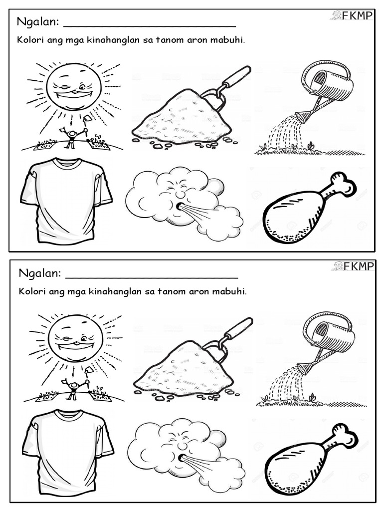Week 34 Bisaya Worksheets | PDF