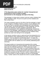 Igcse Report Writing Sample | PDF | English As A Second Or Foreign ...