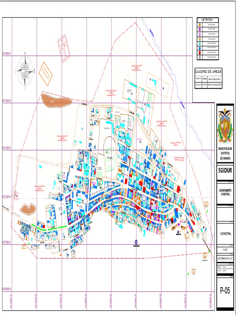 Plano Catastral A 1 | PDF