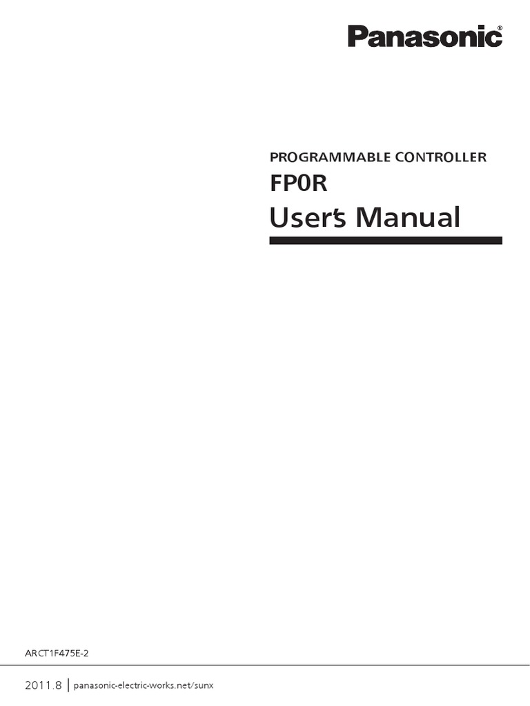 FP0R USERS MANUAL fp0r Hard F475e-2 PDF | PDF | Bipolar Junction ...