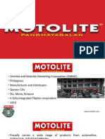 Motolite Battery Specifications | PDF
