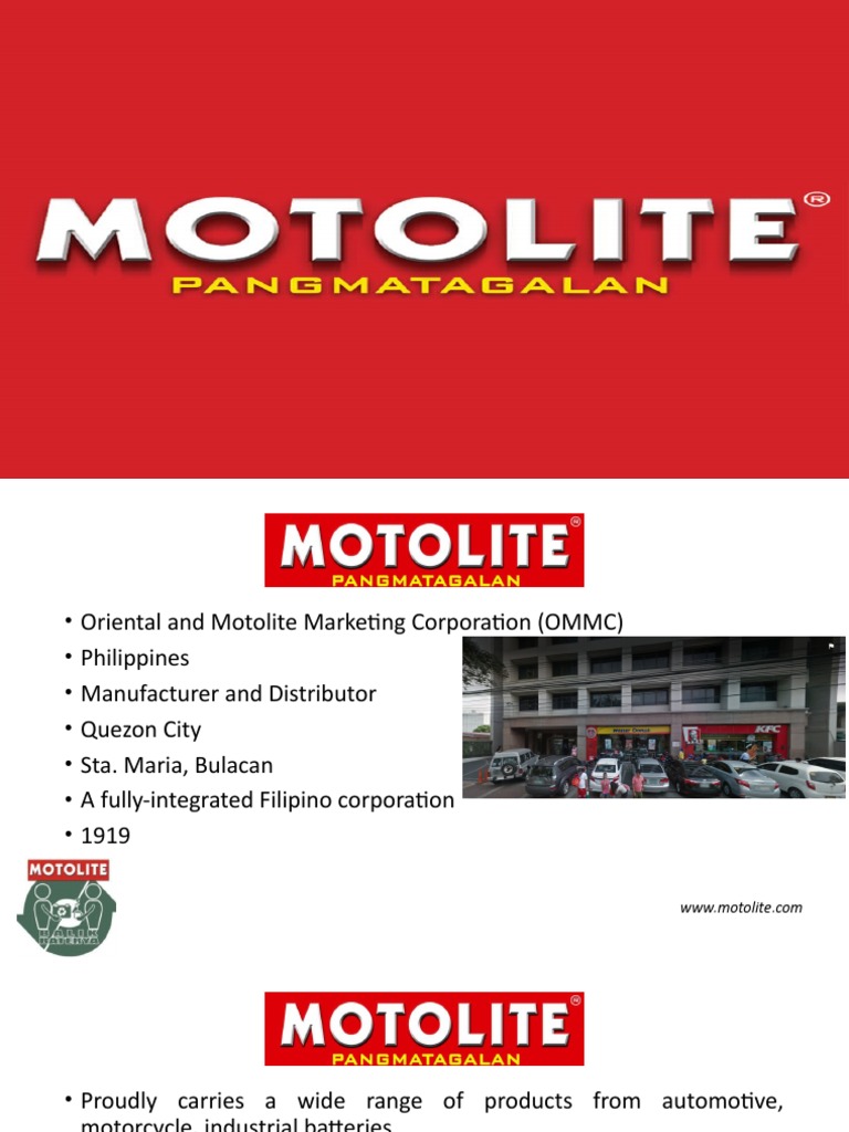 Motolite Swot | PDF | Economies | Manufacturing And Engineering