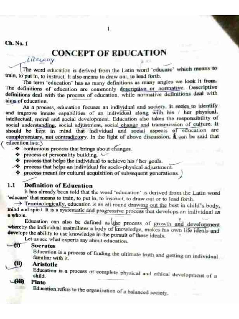 Introduction To Education | Download Free PDF | Learning Styles ...