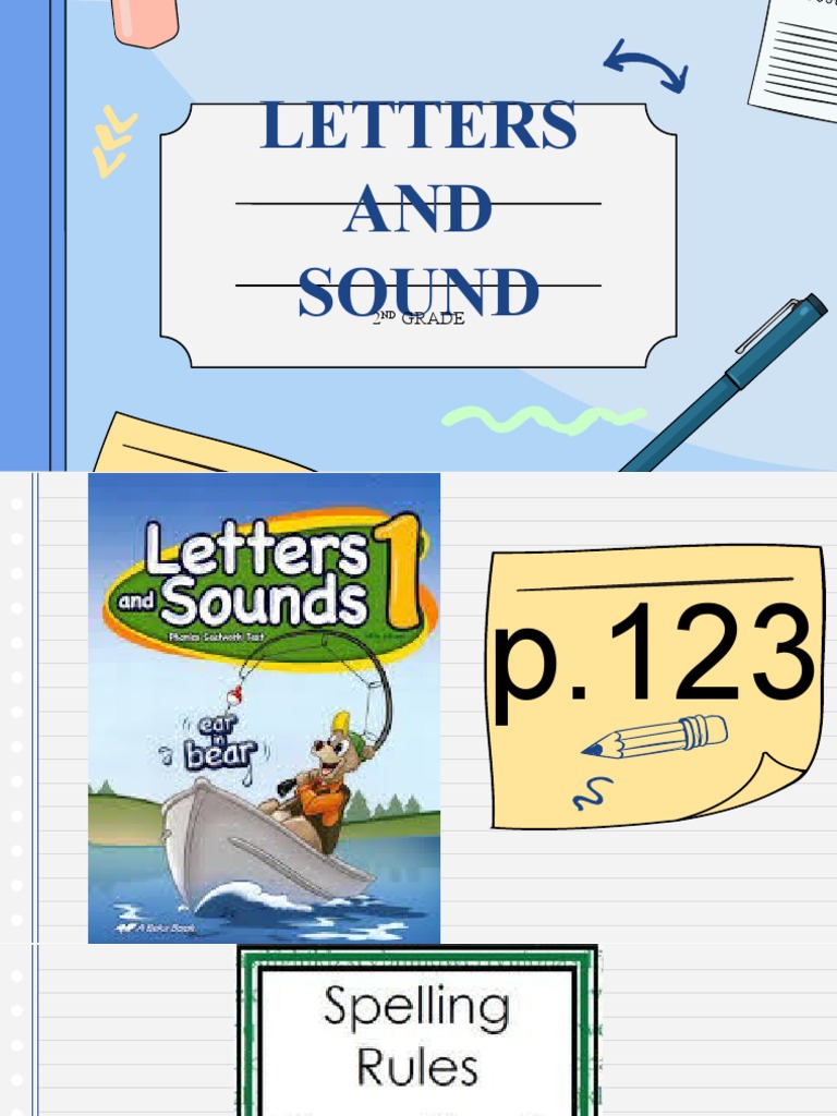 2nd Grade Letters and Sounds Activities | PDF