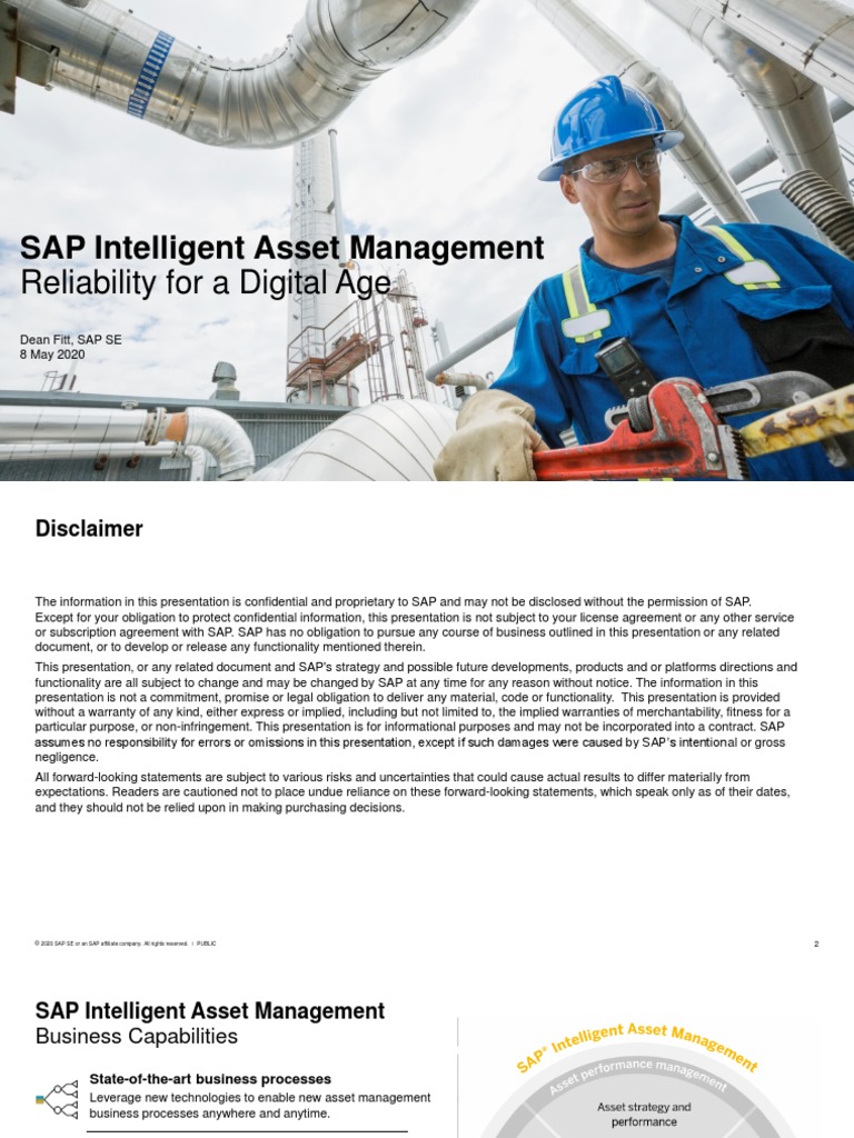 IAM Connected Asset Overview | PDF | Sap Se | System
