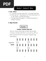 Acrostic Wastong Nutrisyon | PDF