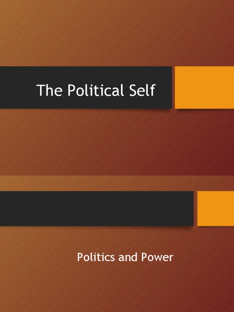 Political Self | Download Free PDF | Power (Social And Political ...