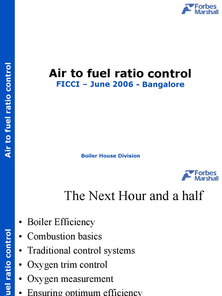Air To Fuel Ratio Control | PDF | Combustion | Boiler