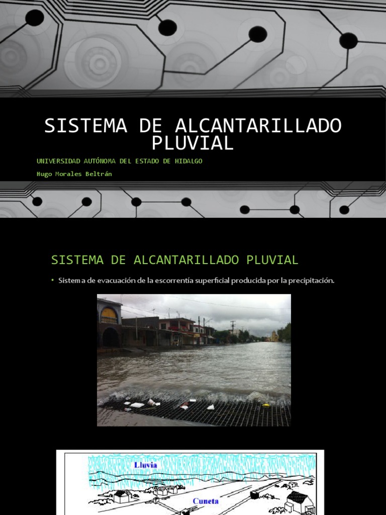 Sistema de Alcantarillado Pluvial | PDF