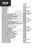 Directorio Telefonico PDF | PDF | Industrias de servicio