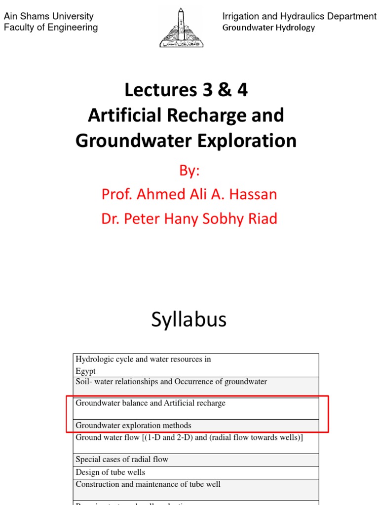 Groundwater Exploration Techniques | PDF | Aquifer | Groundwater