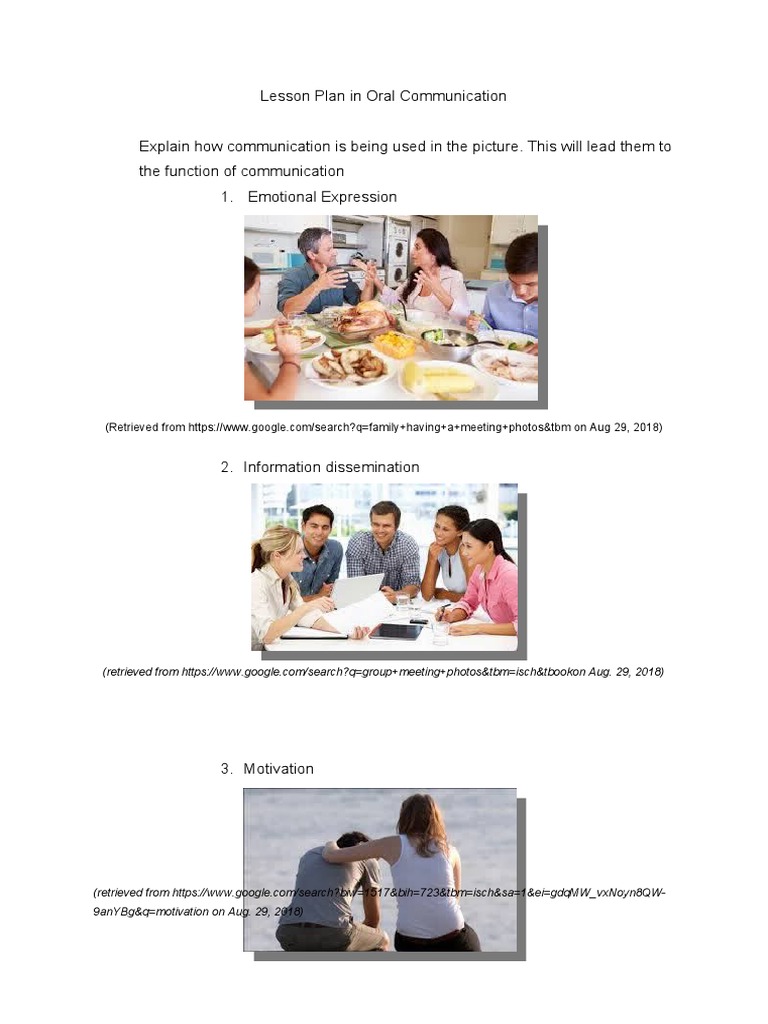 Functions of Communication 1 | PDF | Motivation | Motivational