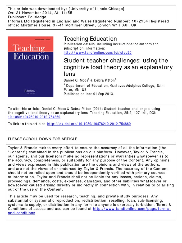 Article Downloaded About Education | PDF | Expert | Self Report Study
