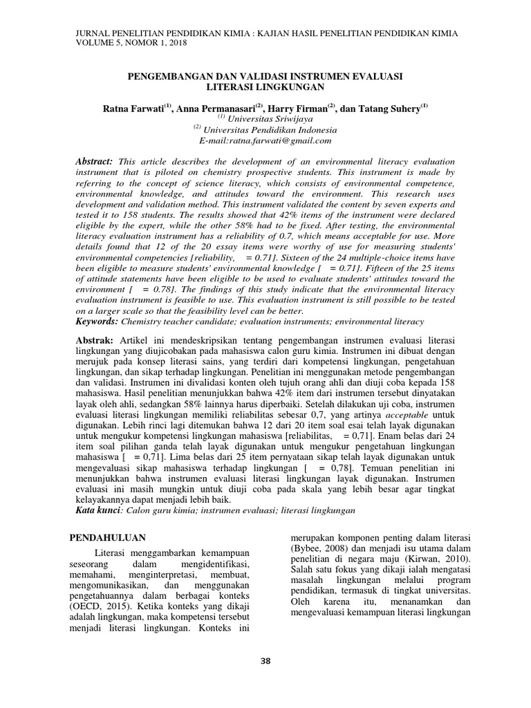 Farwati Et Al 2018 Pdf Pdf Behavior Modification Learning