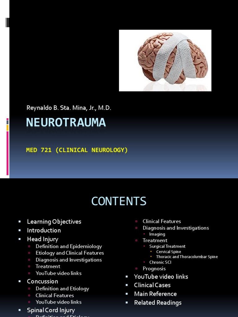 7721 (25) Neurotrauma | PDF | Concussion | Traumatic Brain Injury