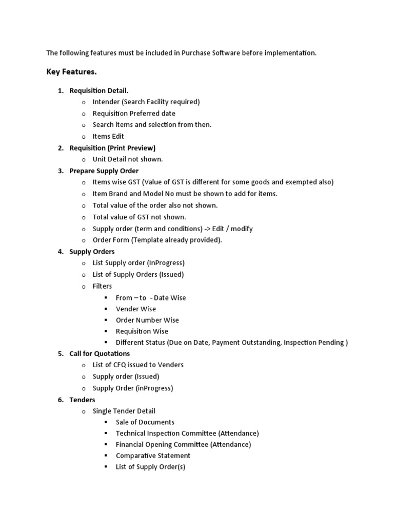 Modification Required in PO Software | PDF | Value Added Tax | Business