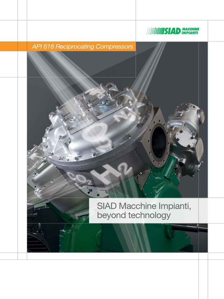 API618 Reciprocating Compressors General Catalogue PDF | PDF ...