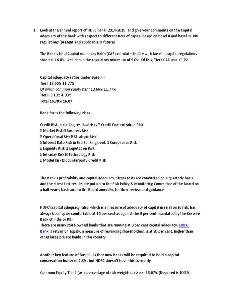 Commercial Bank Management | Download Free PDF | Capital Requirement ...