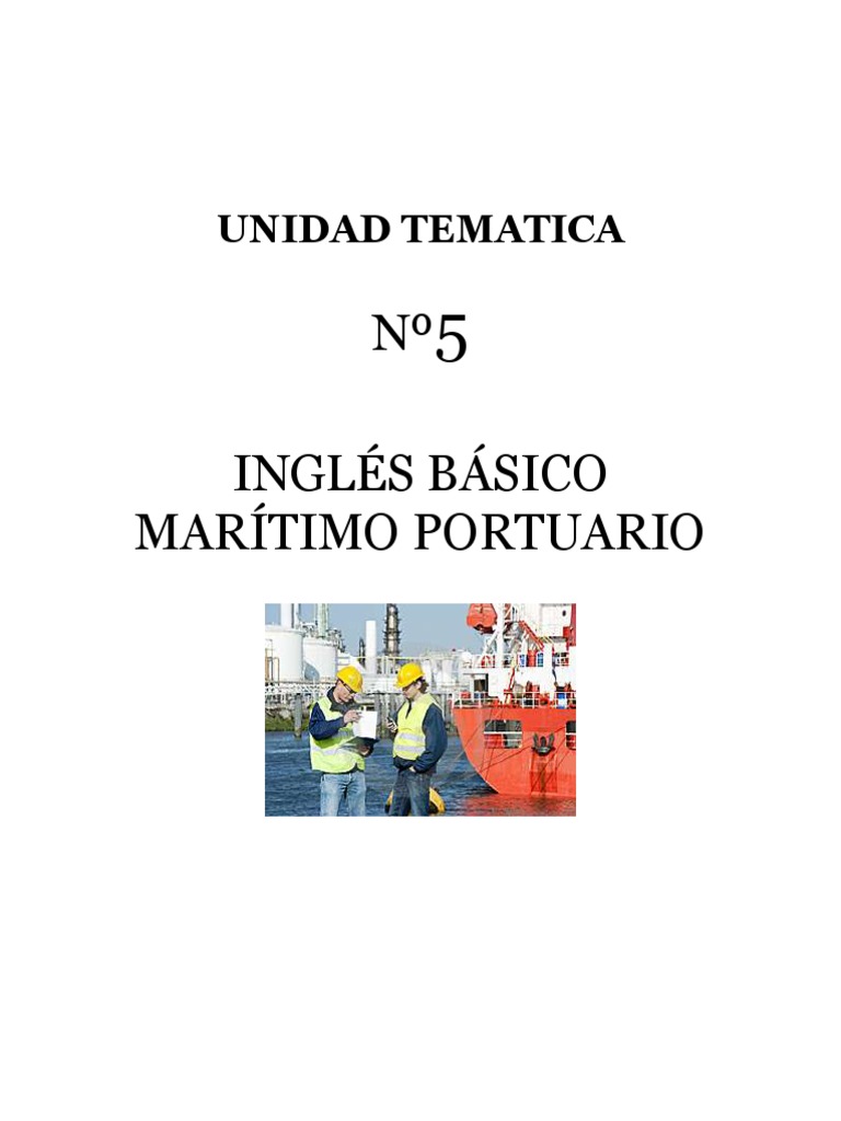 Introducción al inglés marítimo básico | PDF | Embarcación | Envío