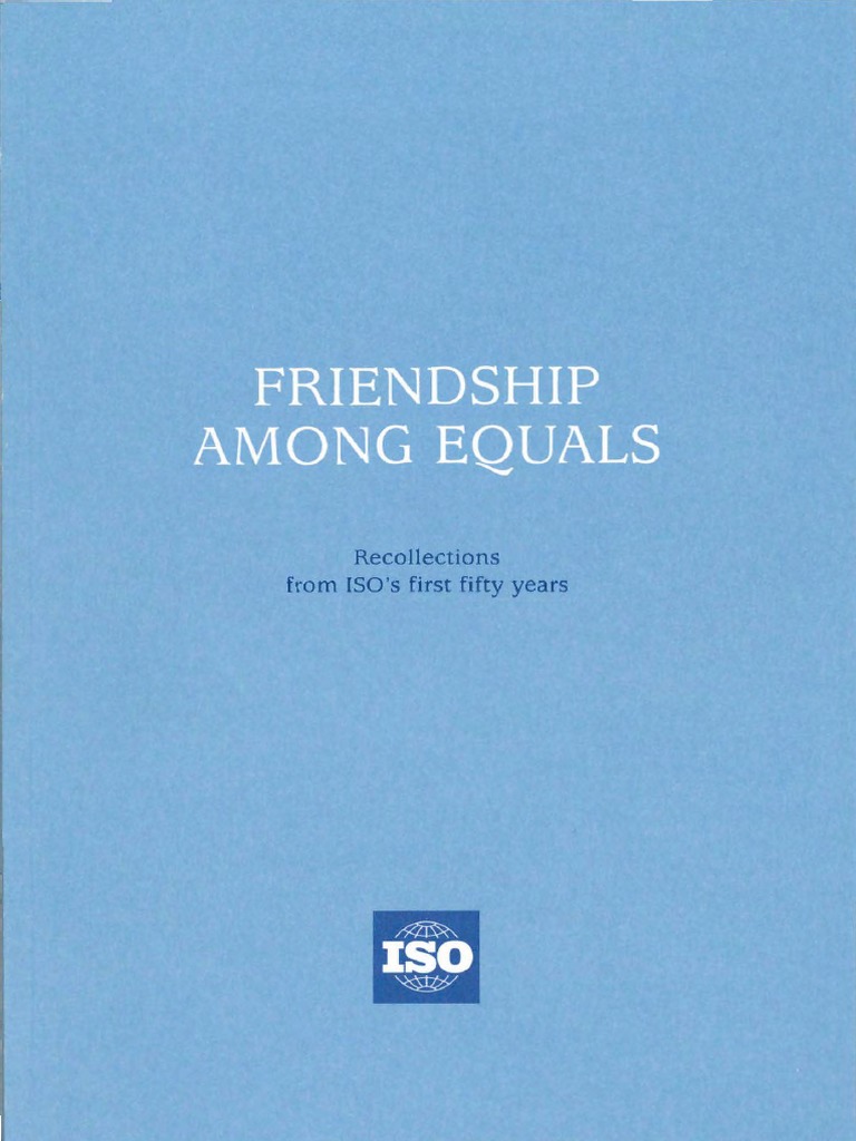 Friendship Among Equals | PDF | International Organization For ...
