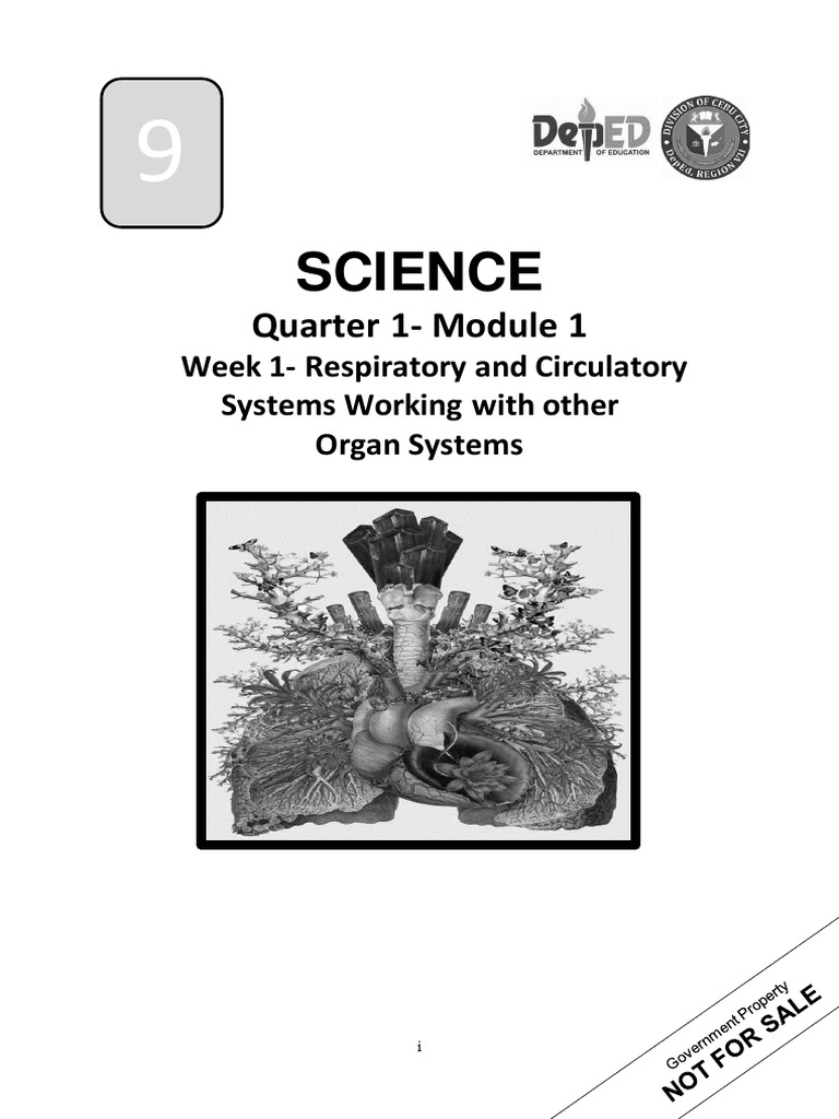 Science 9 Module 1 Week 1 PDF | PDF | Respiratory Tract | Circulatory ...