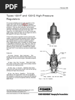 Fisher™ 133 Series Pressure Reducing Regulators | PDF | Valve ...