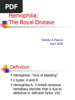 Hemophilia Concept Map | PDF | Haemophilia | Bleeding