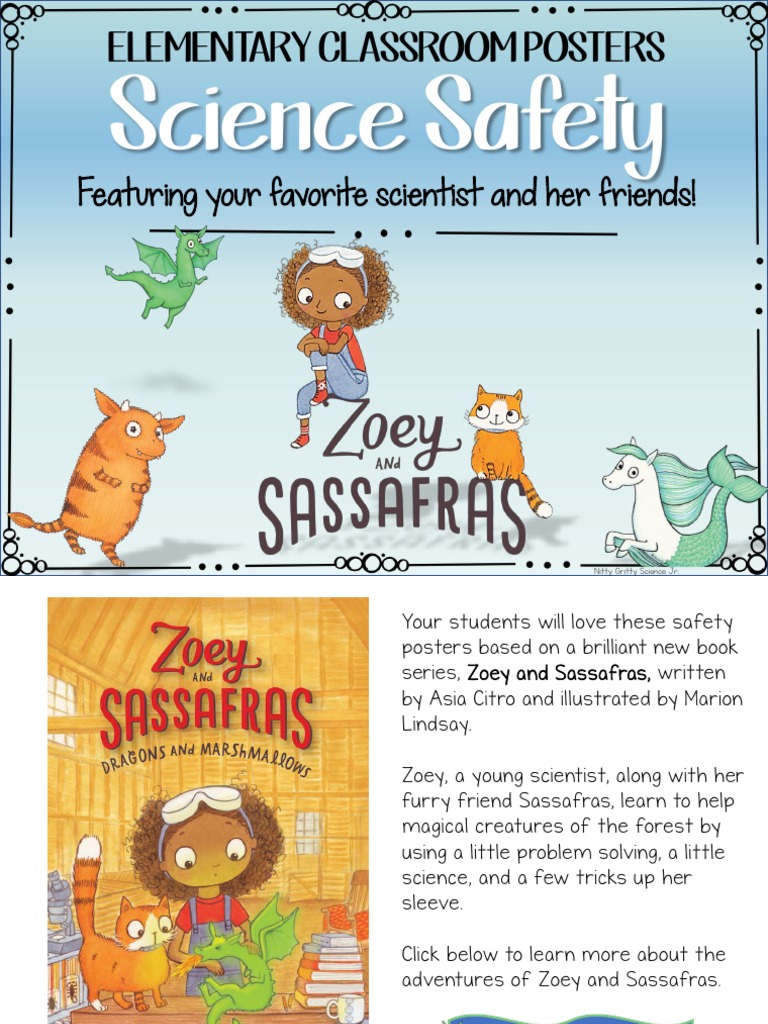 Science Safety: Elementary Classroom Posters | PDF | Digital Millennium ...