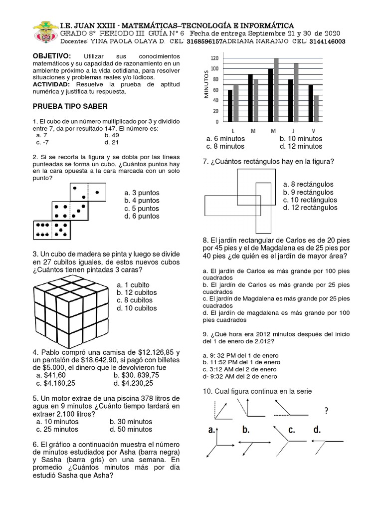 Yina - Math - Informatica 801 802 803 PDF | PDF | Science | Ciencia y Tecnología