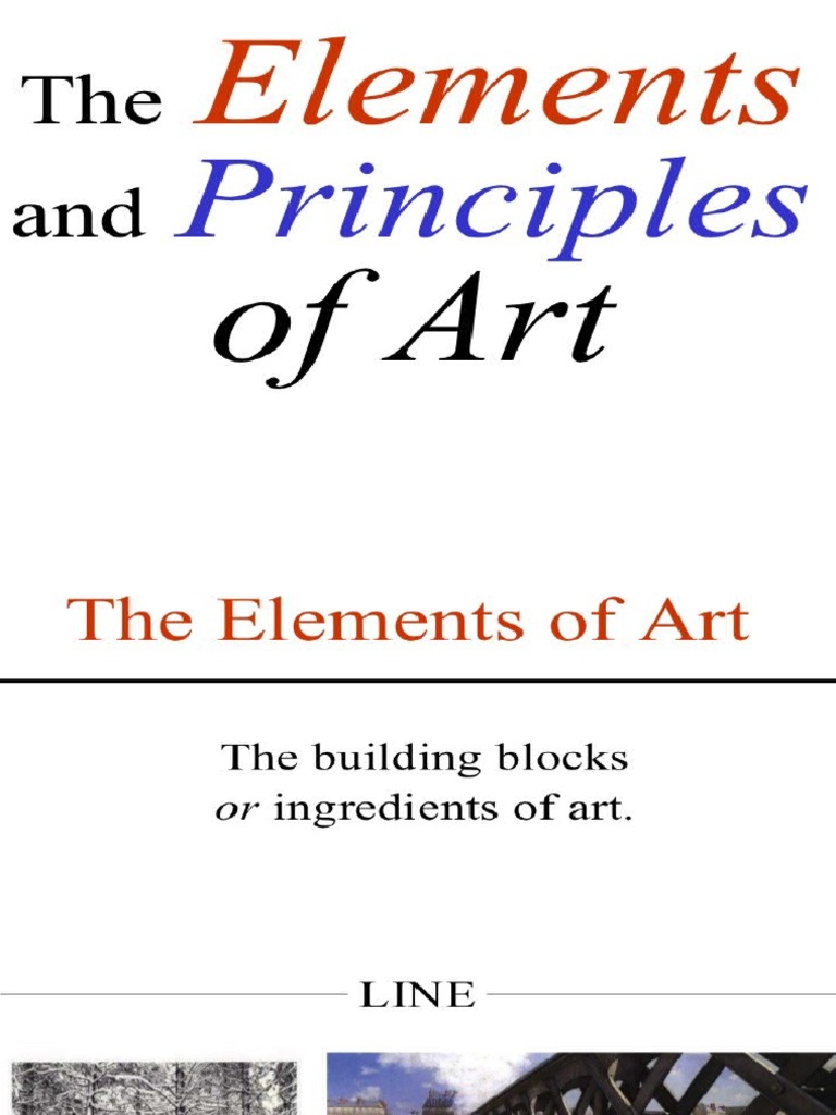 Grade 6 Arts Element of Design | PDF