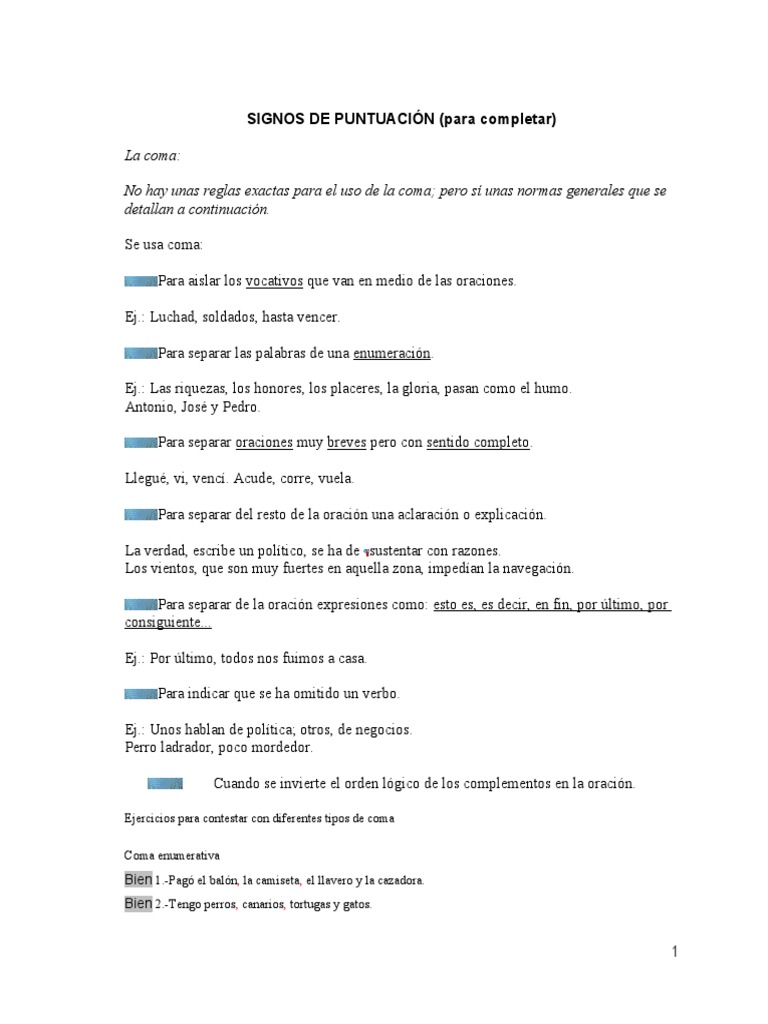 SIGNOS DE PUNTUACION Terminado | PDF | Lingüística | Agitación