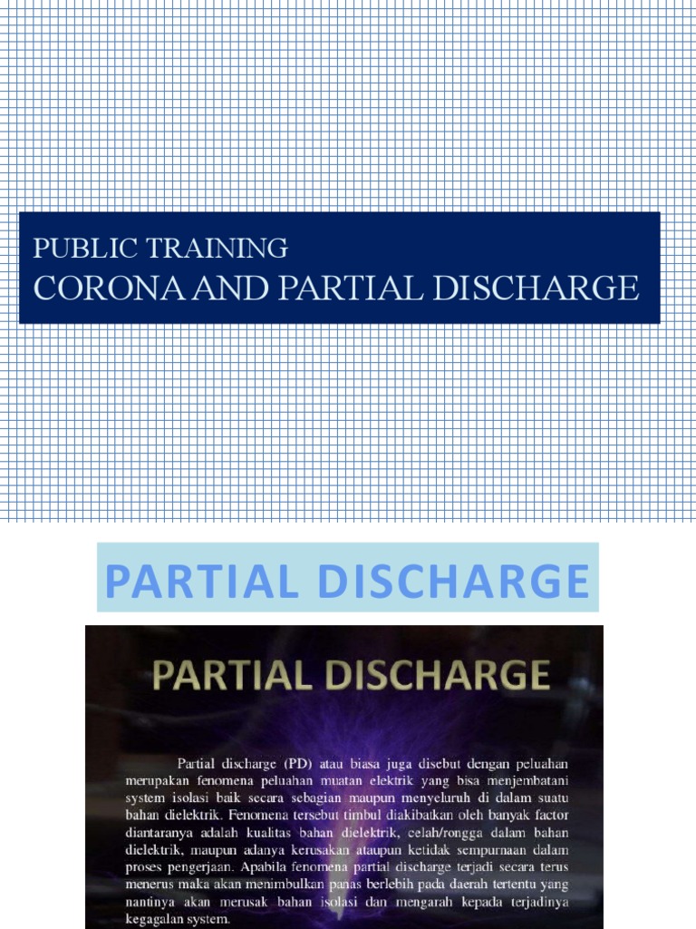 Partial Discharge | PDF | Sains & Matematika