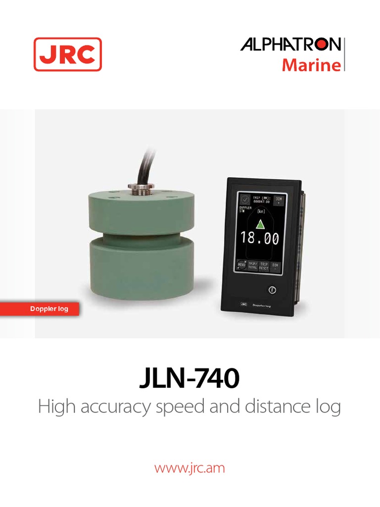 High Accuracy Speed and Distance Log: WWW - Jrc.am | PDF | Navigation ...