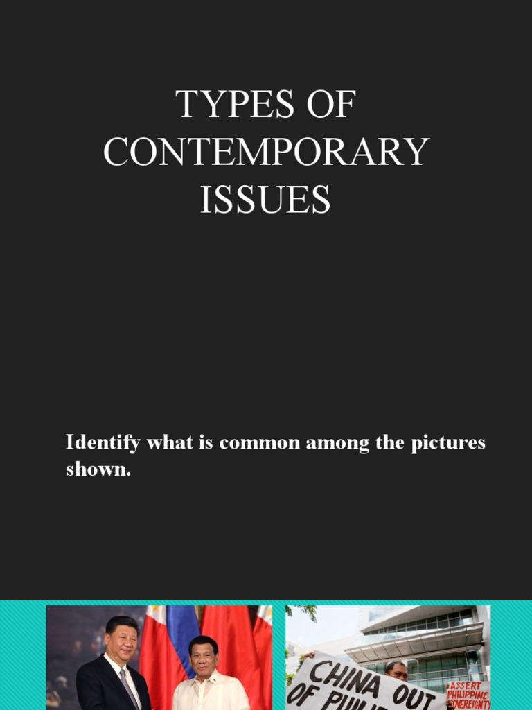 1.1 Contemporary Issues | PDF