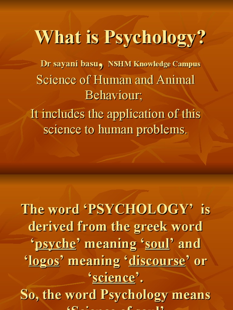 What Is Psychology? | PDF | Psychology | Mind