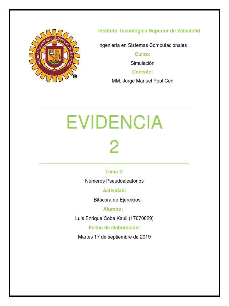 Bitacora de Ejercicios | PDF