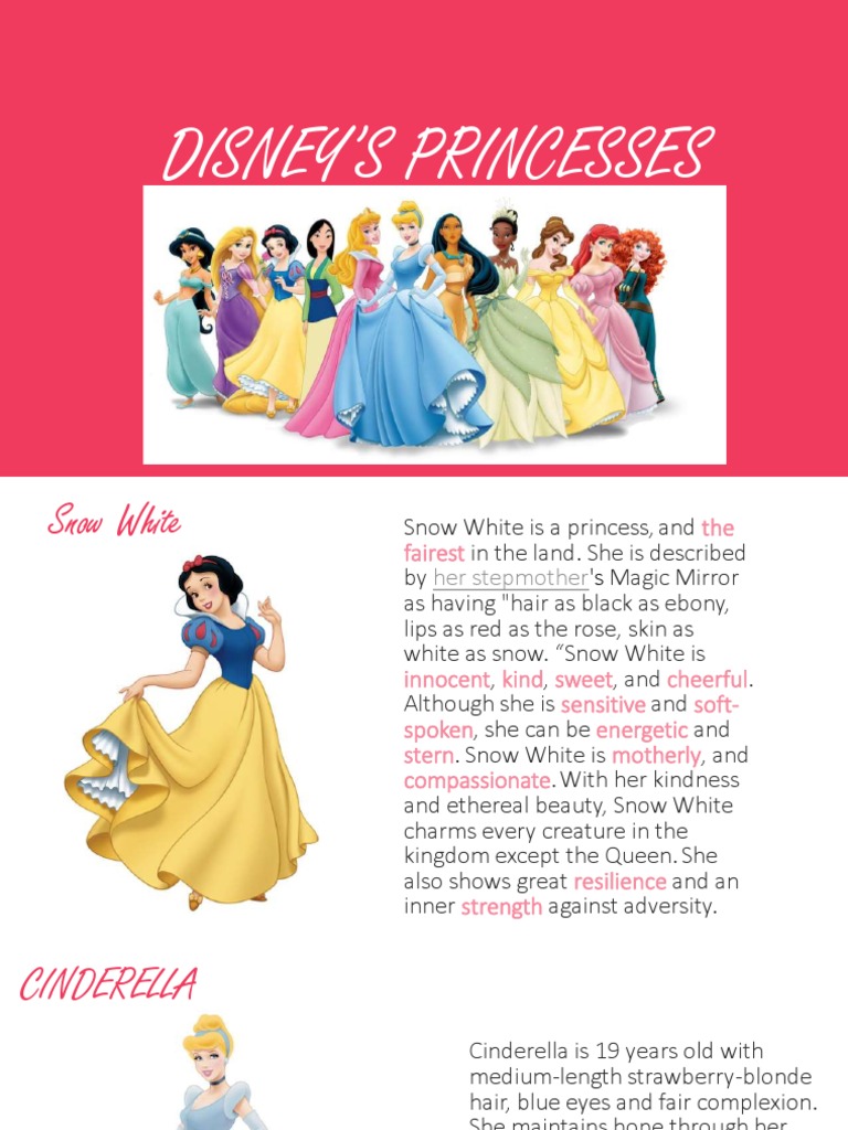 Disney'S Princesses | PDF