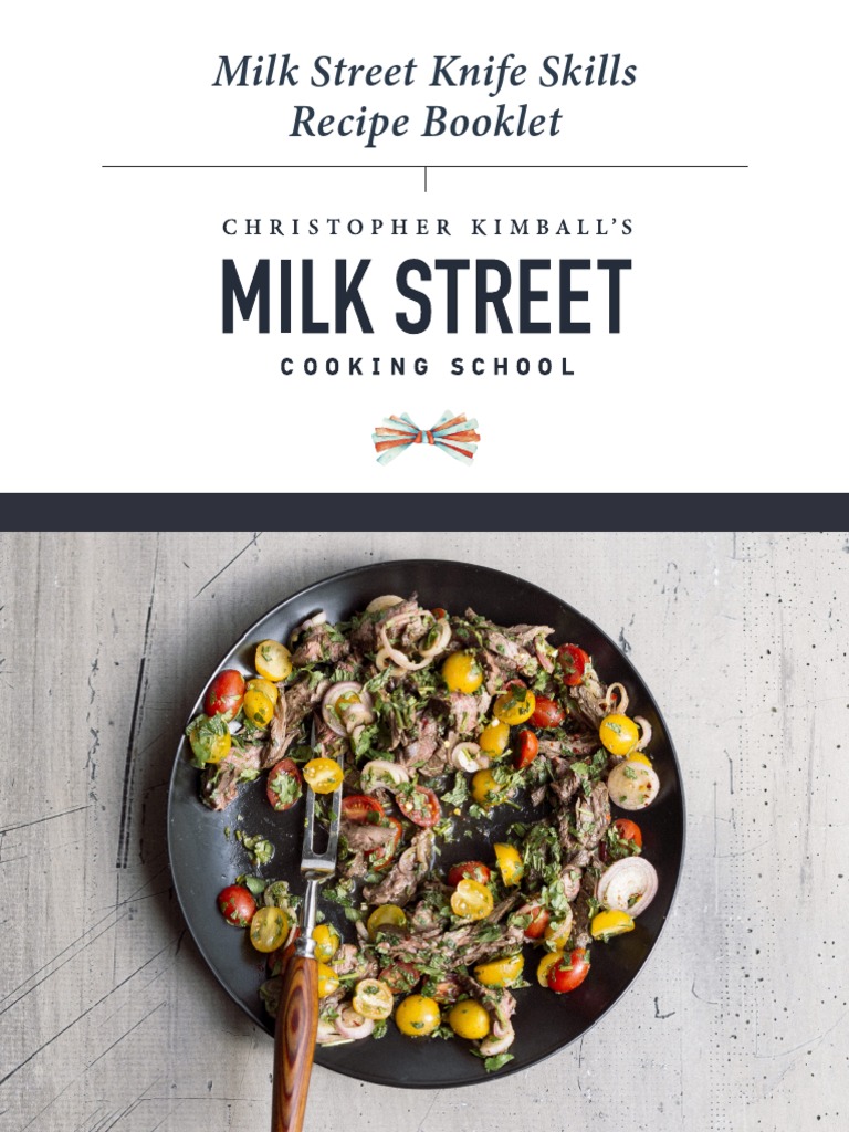Knife Skills Recipe Booklet | PDF | Salad | Grilling