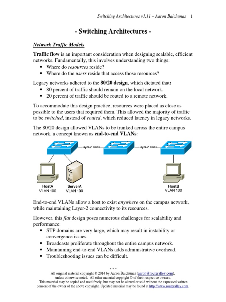 Switching PDF | PDF | Network Switch | Telecommunications Standards